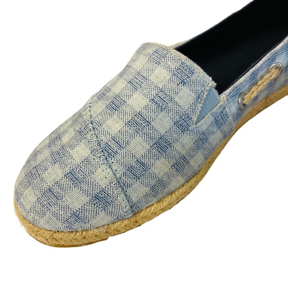 Nautica | Shoes | Nautica Rudder Canvas Slip On Boat Shoe Espadrille ...